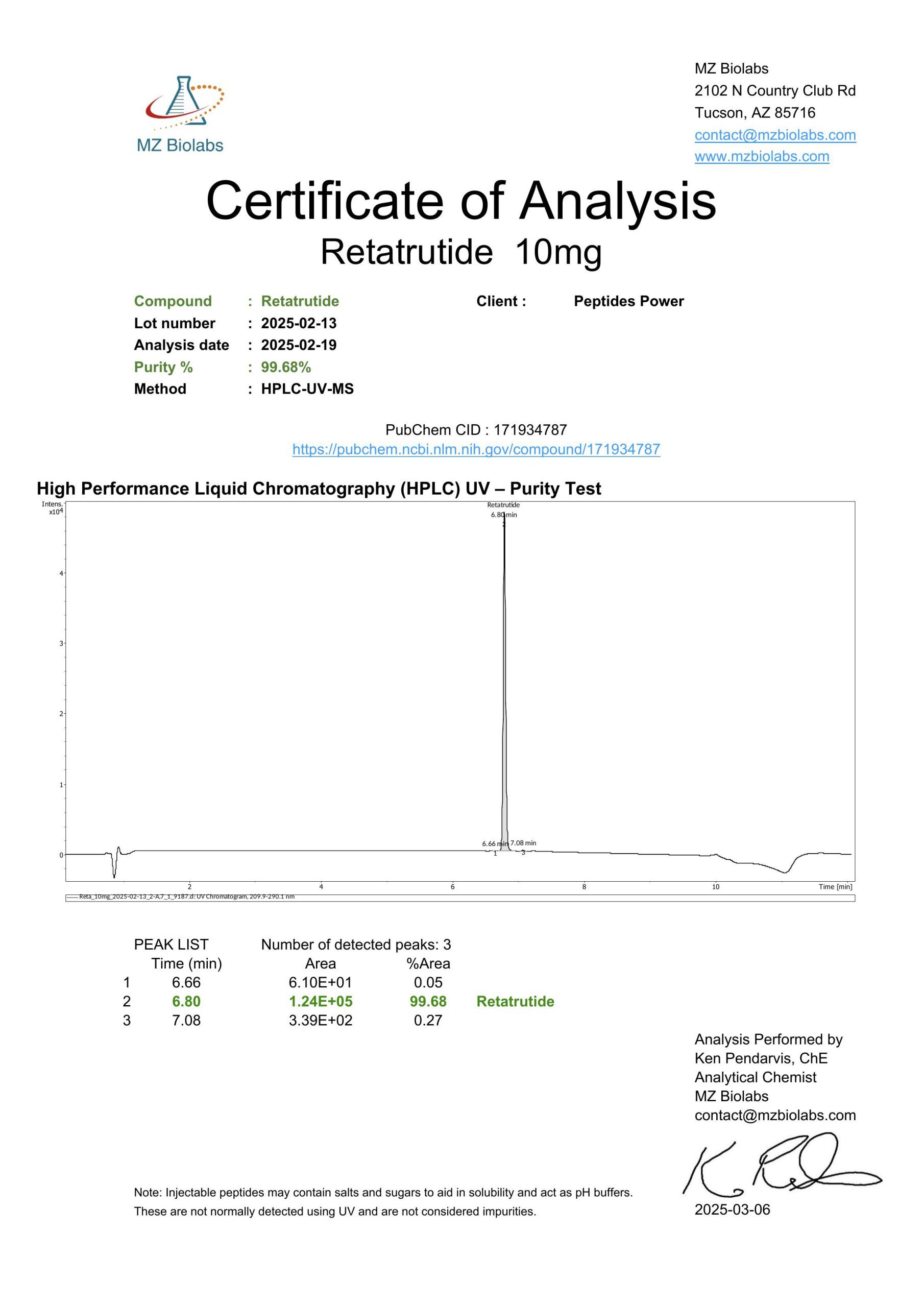 Retatrutide Reta Peptide | PeptidesPower