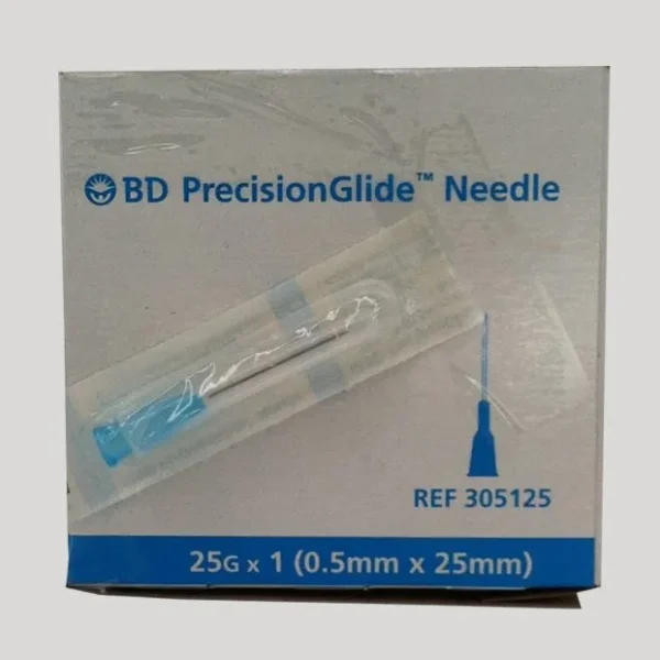 25G x 1″ BD PrecisionGlide™ Needle | PeptidesPower