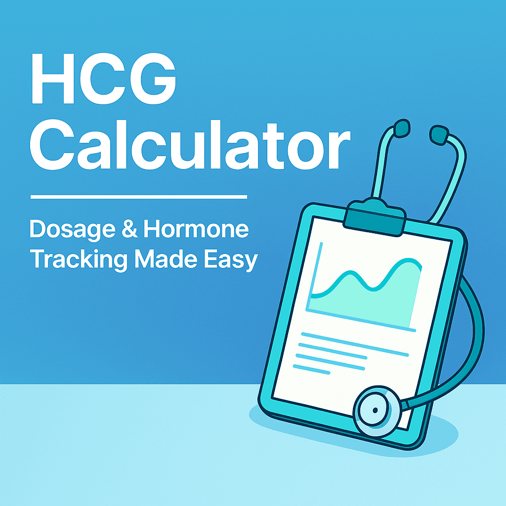 HCG Dosage Calculator | PeptidesPower